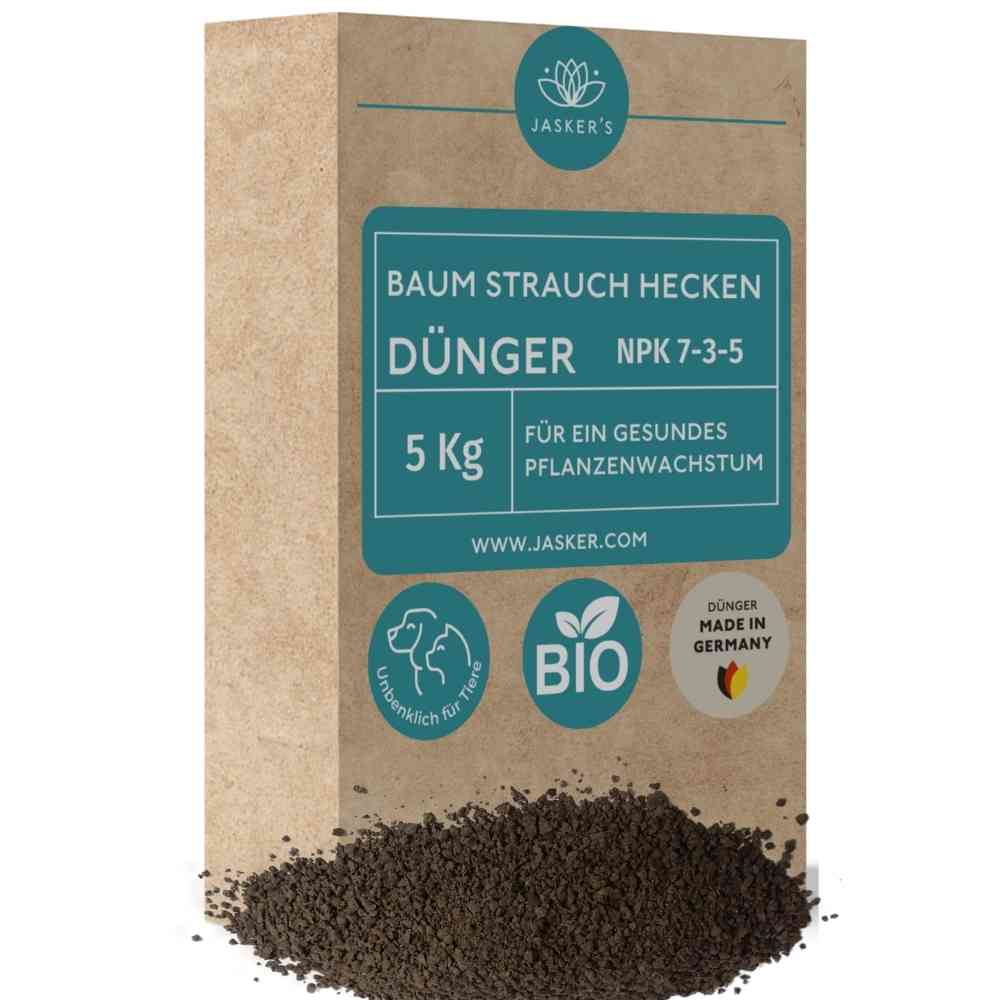 Bio Baum Strauch Heckendünger 5 Kg 🌱JASKER'S